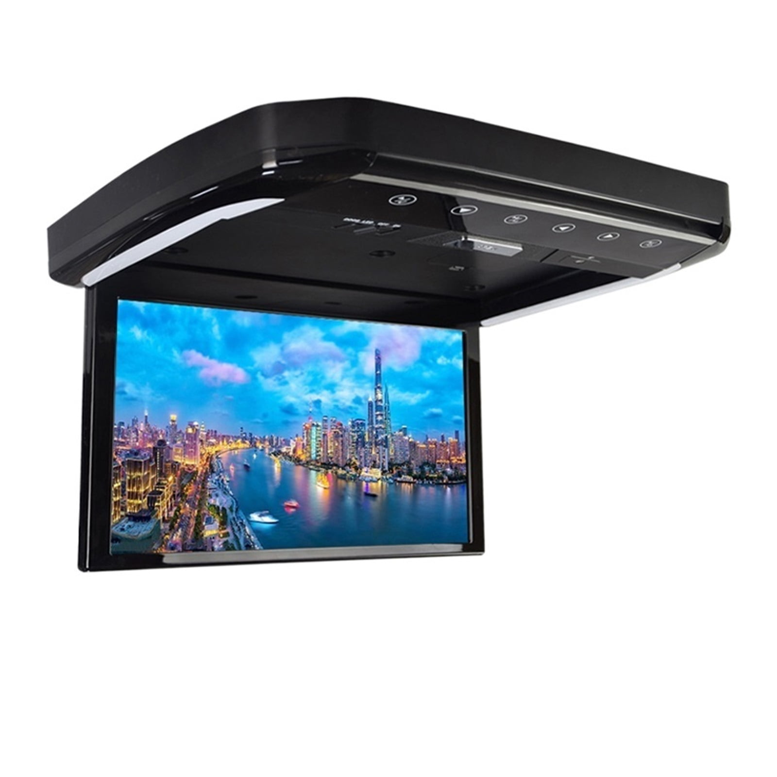 Car Tv, 13.3 Inch Car Ceiling Monitor 1080P Portable Multimedia Video ...