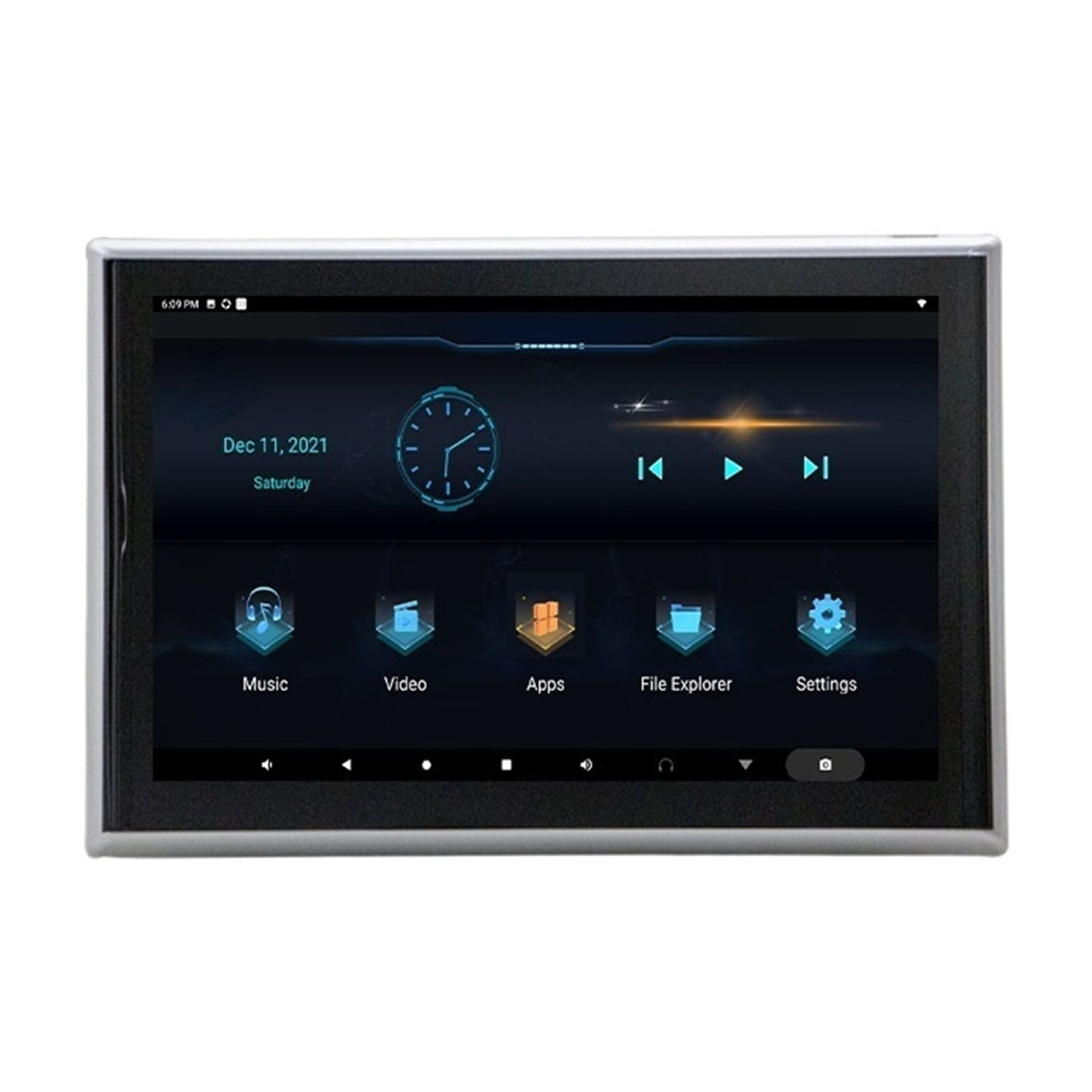 HD 4K Car TV Headrest Monitor Touch Screen 9/10 Inch Auto Rear Seat ...