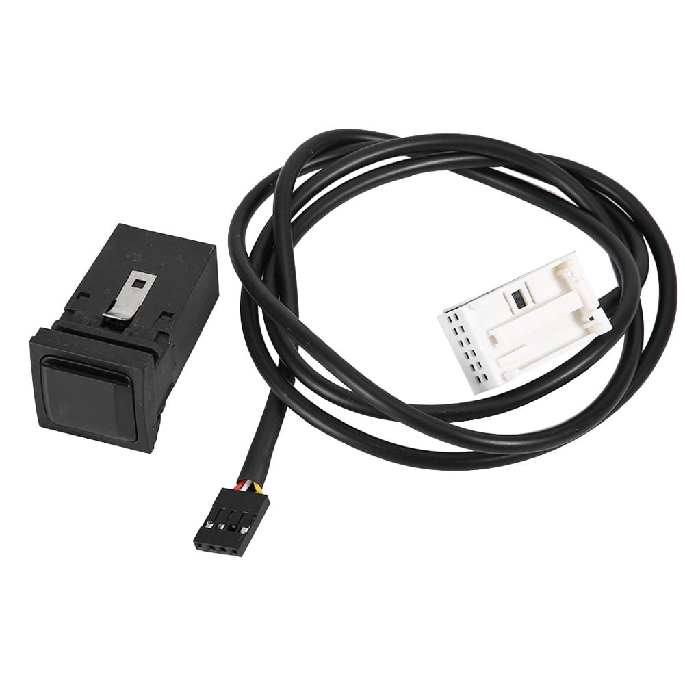 Car USB Audio AUX Input Socket Switch Cable for RCD310 Golf/GTI/R MK5 ... Car USB Audio AUX Input Socket Switch Cable for RCD310 Golf/GTI/R MK5 ...