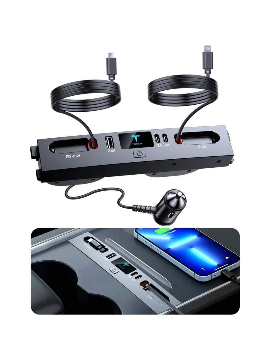 Car USB Charger Multi Port For 2024 2025 Juniper 2026,Multifunctional ...