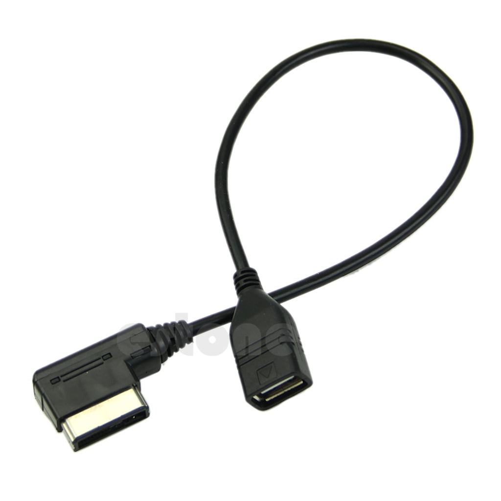 Car USB Input Adapter Cord Sound Radio u-disk flash Socket Interfaces ...