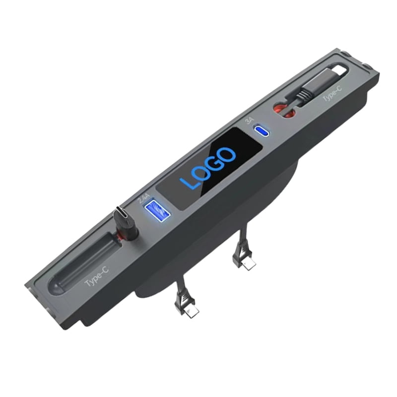 Car USB Shunt Hub For Tesla Model 3 Y Accessories 27W PD USB Fast ...