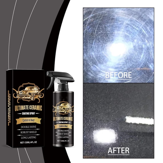 Car Ultimate Ceramic Coating Spray, All-Car Paint Protection, Long ...