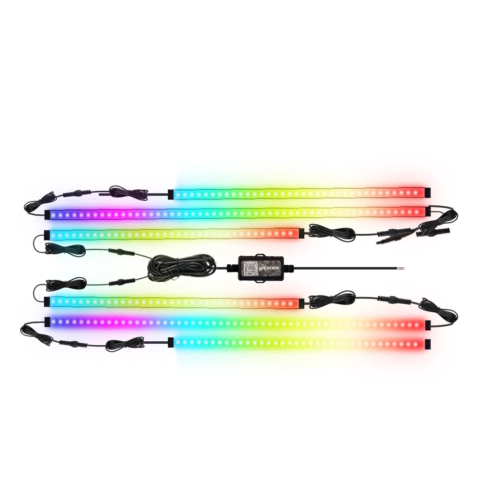 Car Underglow Lights Chasing MMF7 Color, Upgraded Bluetooth Led Light ...