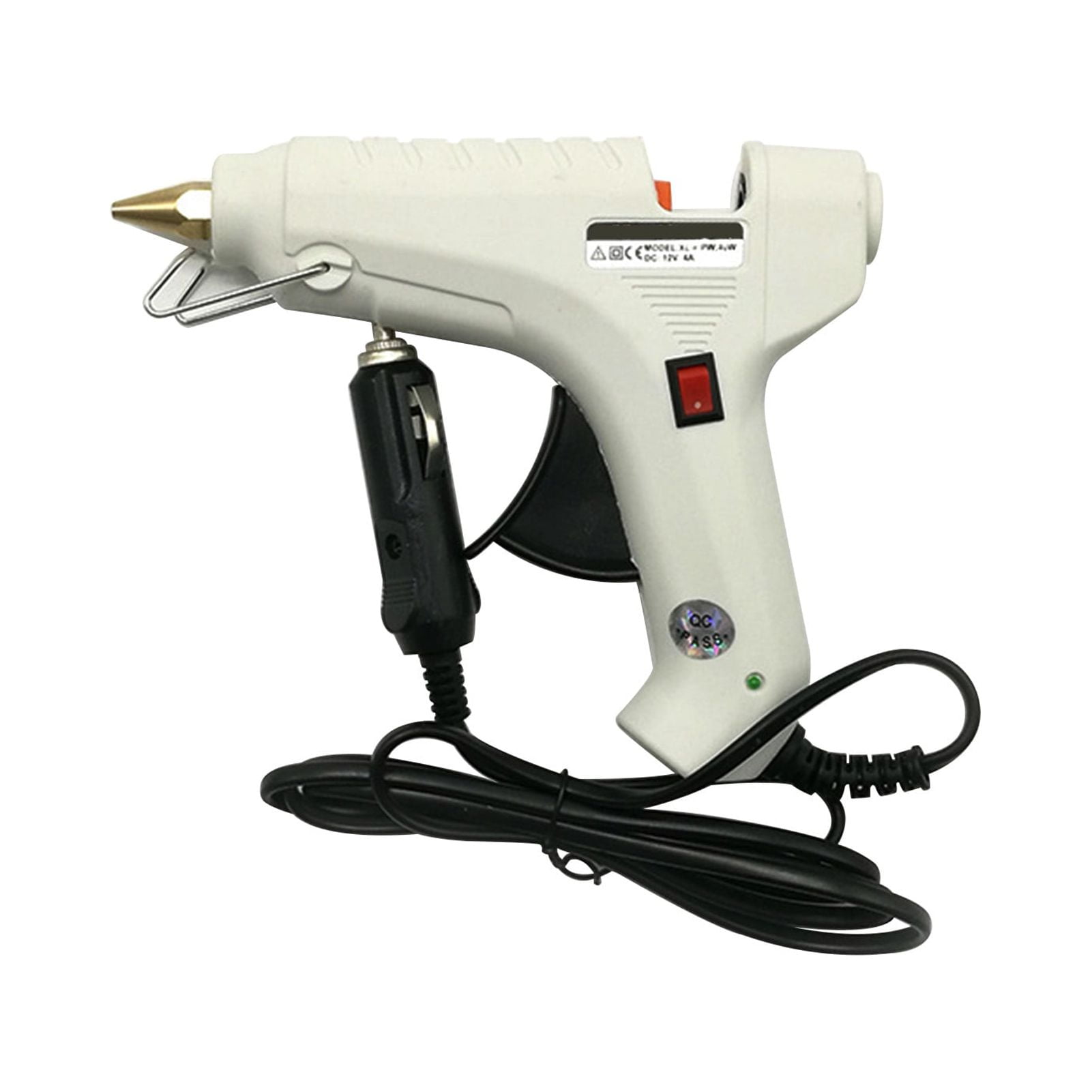 Car Universal Hot Melt Glue Gun 40W 12V 47in Long Cable with Cigarette ...