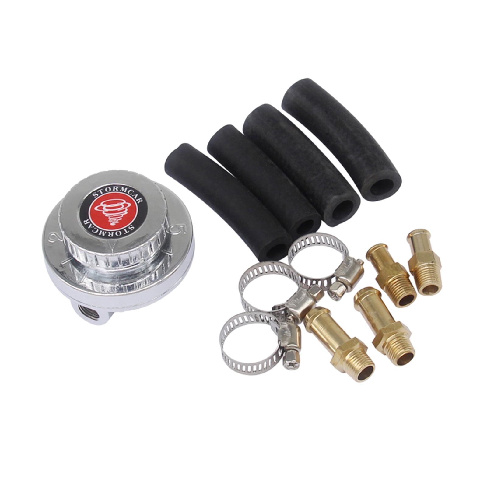 Car Universal Manual Adjustable Fuel Pressure Regulator Kit for ...