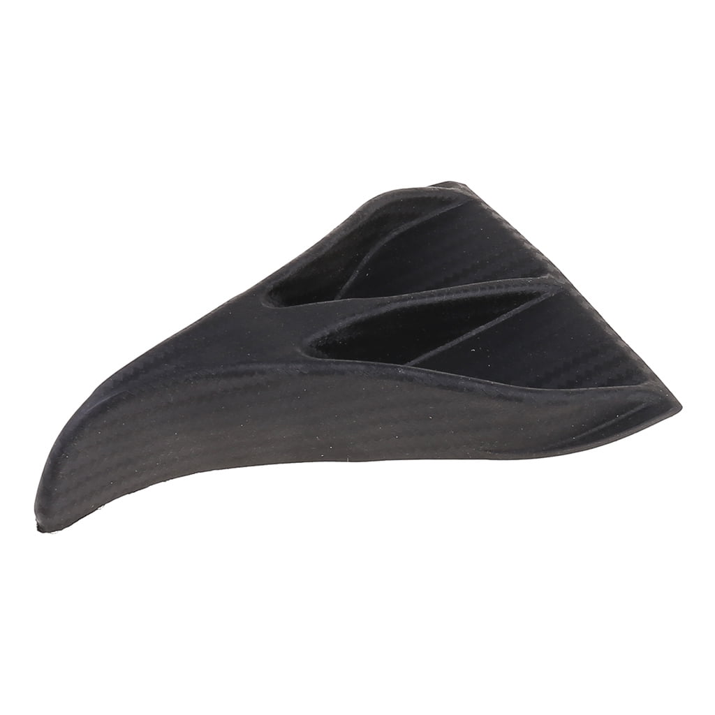 Car Universal PU Rear Roof Shark Fins Spoiler Shark Fin Diffuser Vortex ...