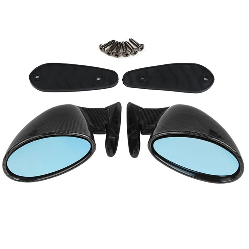 Car Universal Rearview Mirror Carbon Fiber Side Mirror for F-1 ...