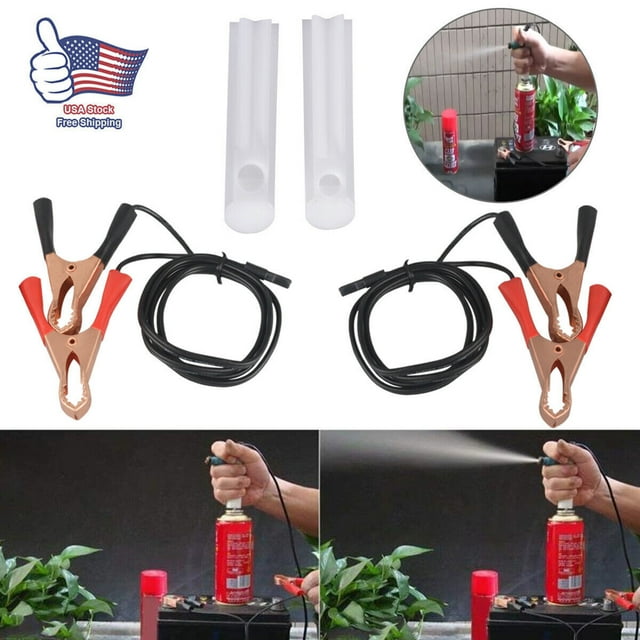 Car Universal Vehicles Fuel Injector Flush Cleaner Adapter DIY Kit ...
