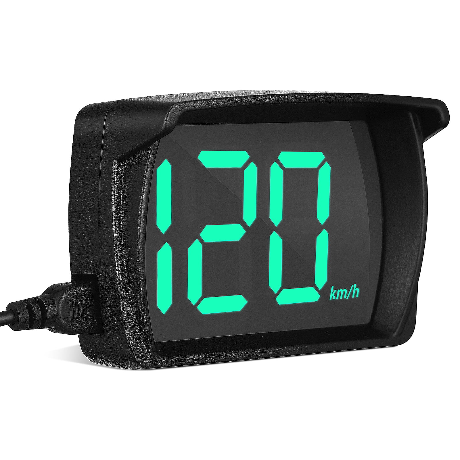 Car , Universal Windshield Projection HUD, Digital GPS Speedometer with ...