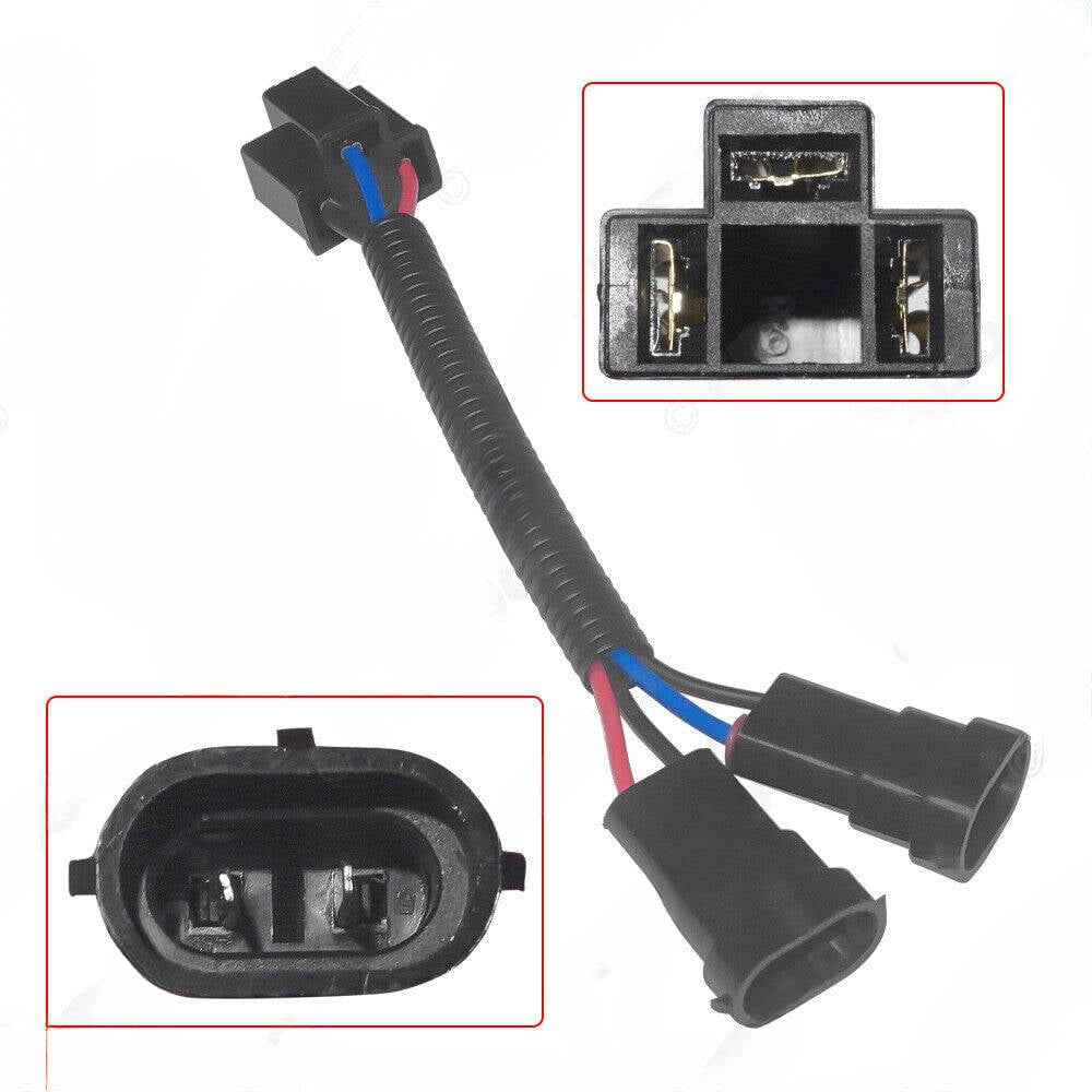 Car Universal light adapter cable H4-21 to H11-11 female double head ...
