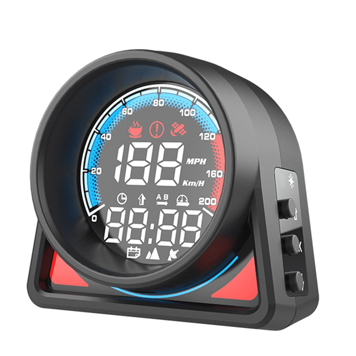 Car -Up Display GPS Digital Speedometer /MPH with LED Display Speed ...
