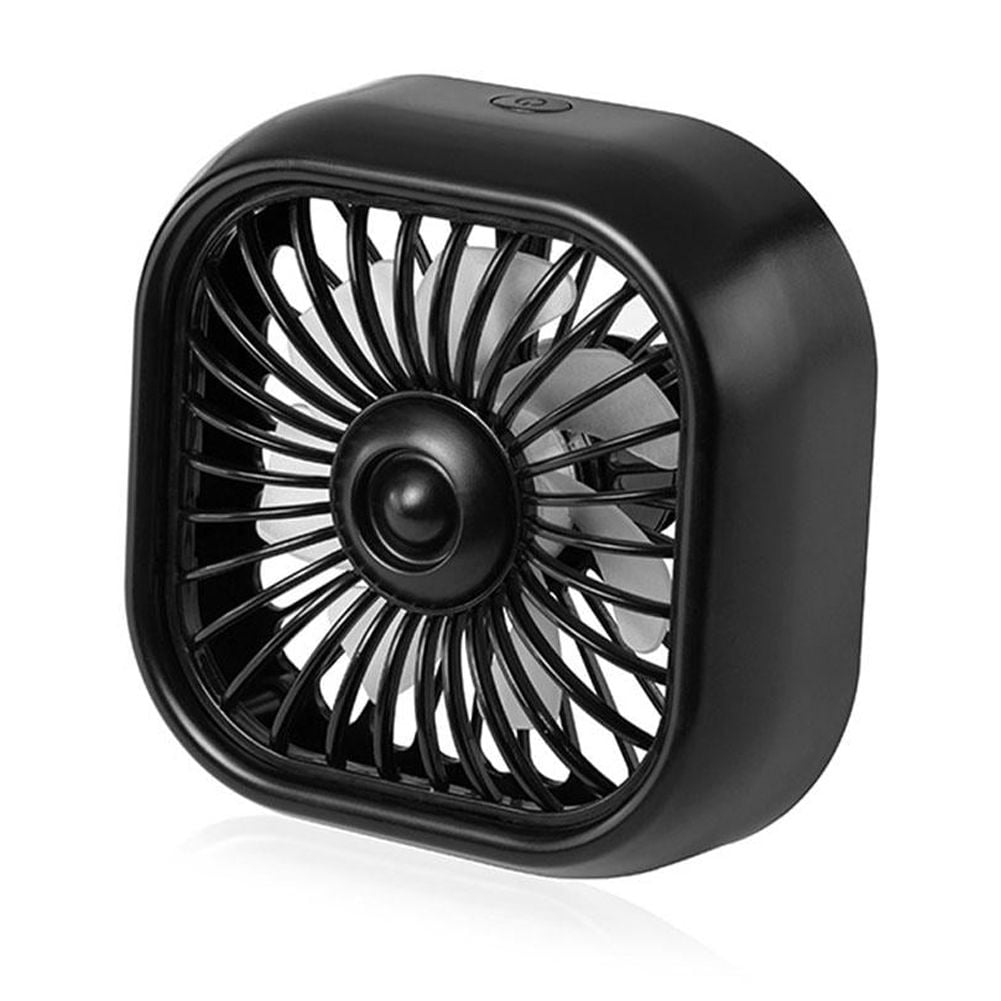 Car Usb Mini Fan Clip-on Vent Fan, 7-color Led, Vehicle Fan Car Cool ...