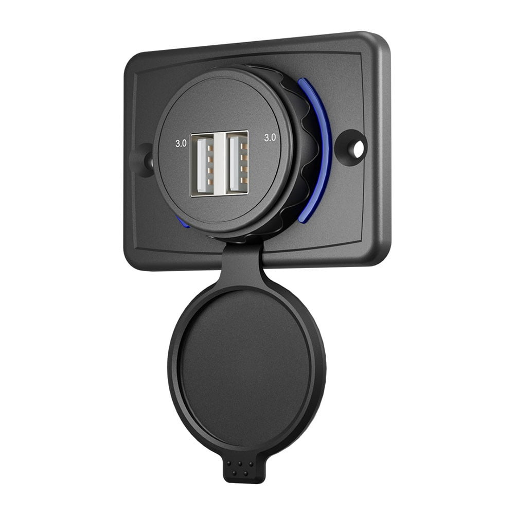 Car Usb Port Charger Led Light For Car Waterproof Vehicle Quick Charger ...
