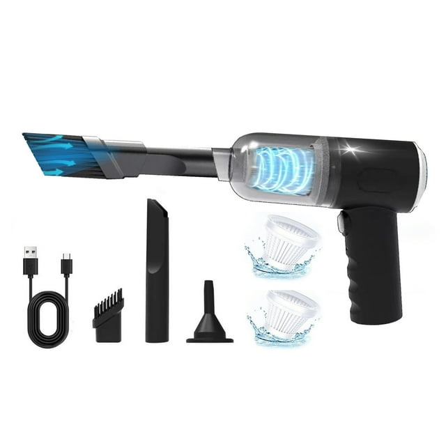 Car Vacuum Cleaner 3000Pa Strong Suction Handheld Wireless Vacuum ...