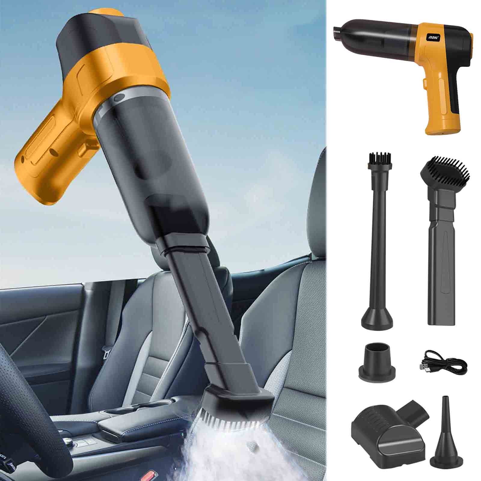 Car Vacuum Cleaner, Mini Wireless Vacuum, High-Power Blower, Suction ...
