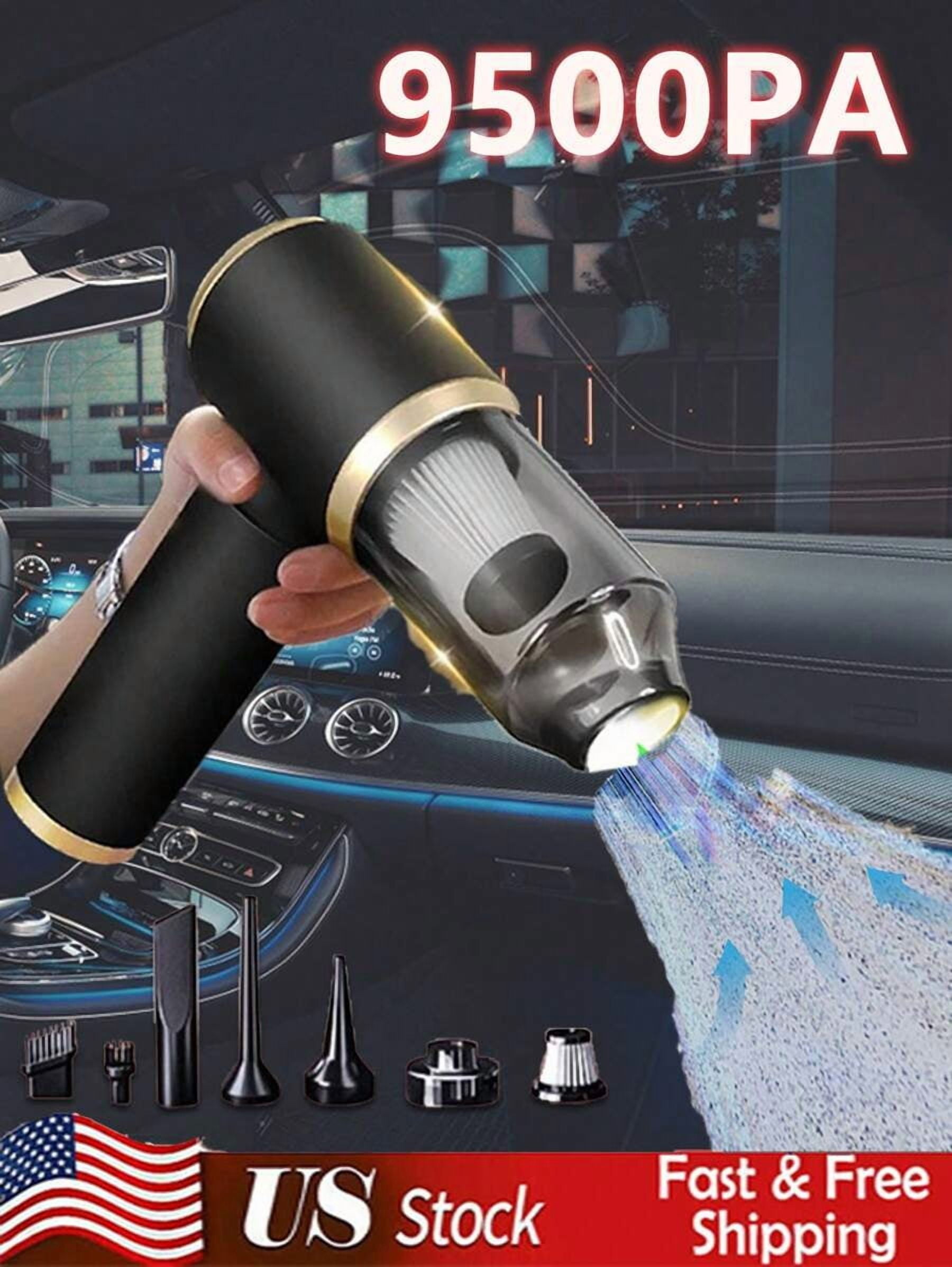 Car Vacuum Cleaner Strong Suction Cleaning Mini Machine Wireless ...