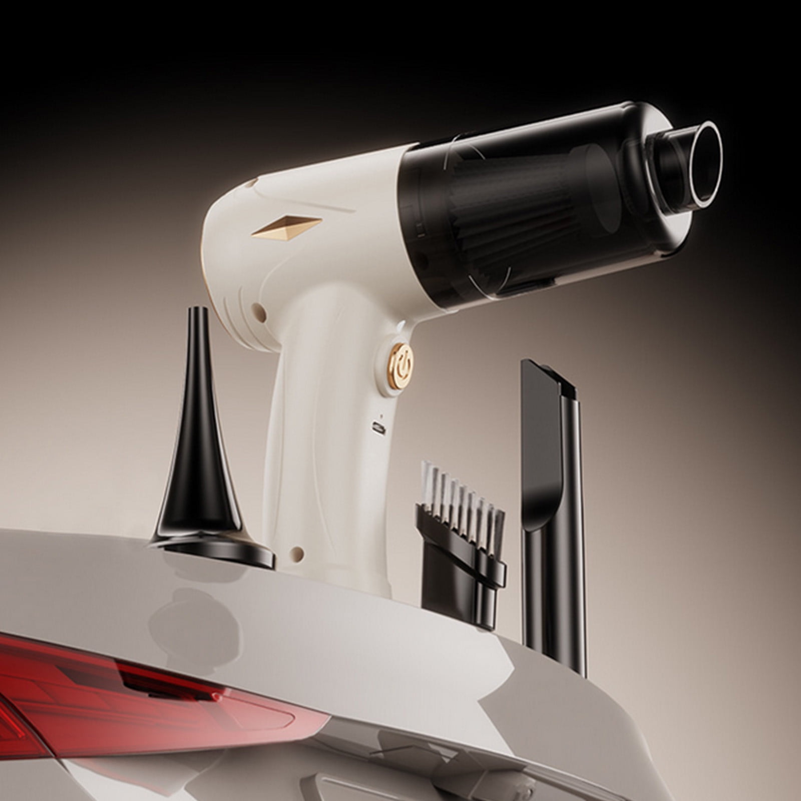 Car Vacuum – Handheld Cordless Vacuum Cleaner | Turbo Motor, Strong ...