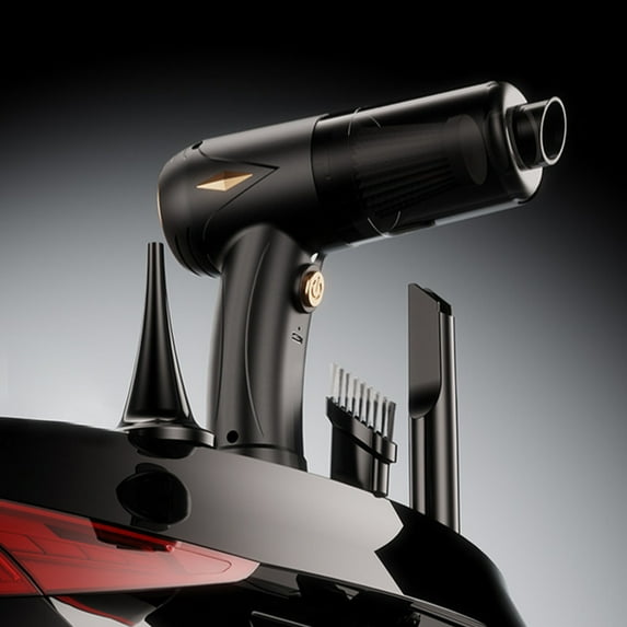 Car Vacuum Portable Cordless, High Power Suction & Blower, Wireless ...