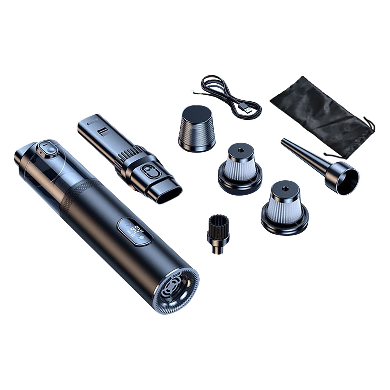 Car Vacuum, Portable Handheld Vacuum Cordless, 14000PA Powerful Suction ...