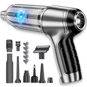 WolfBox Compressed Air Duster, 150000 RPM Handheld Cordless Vacuum ...