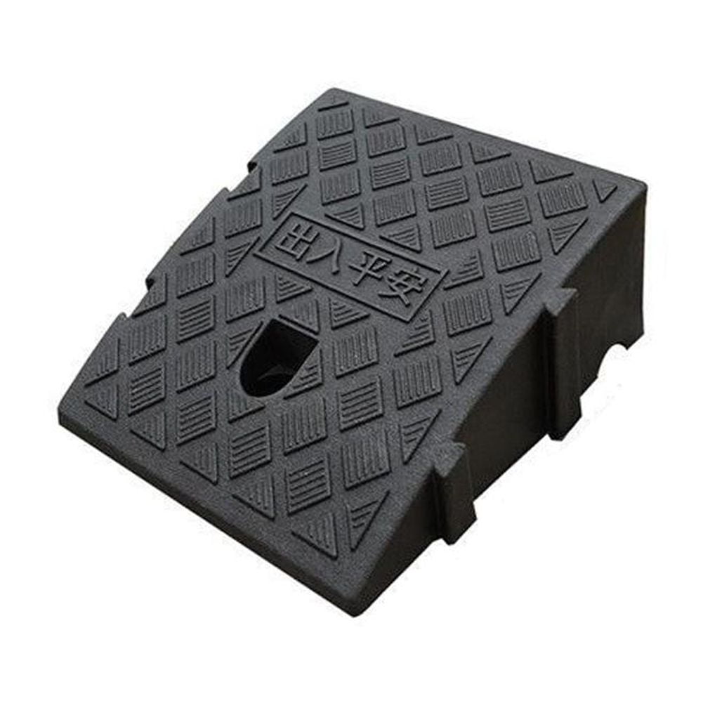 Car Vehicle Curbsides Driveway Ramps- PVC Threshold Bridge Track Curb ...