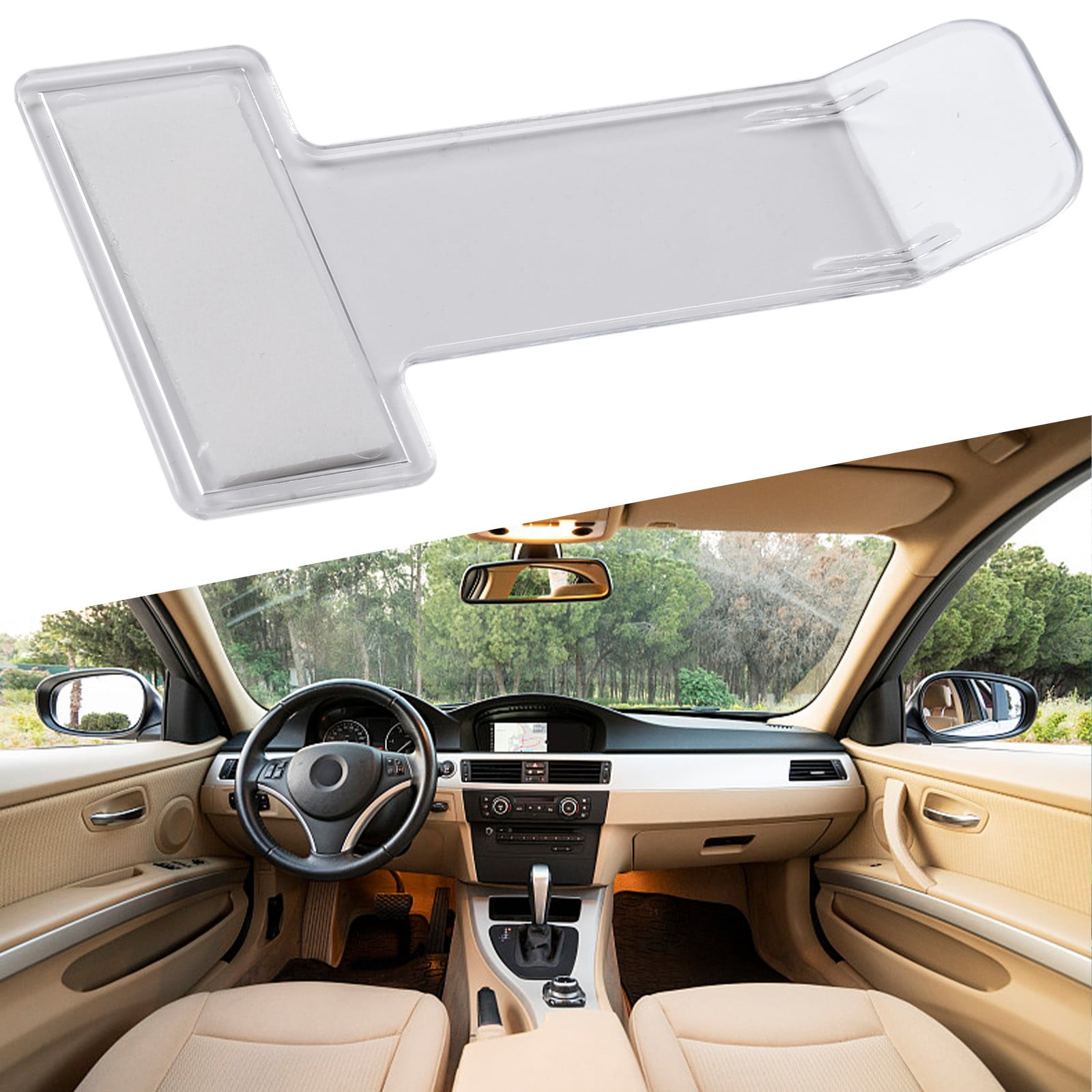 Car Vehicle Parking Ticket Permit Holder Clip Sticker Windscreen ...