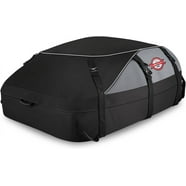 JEGS 90098 Waterproof Rooftop Cargo Carrier Luggage, 18 Cubic ft - Car ...