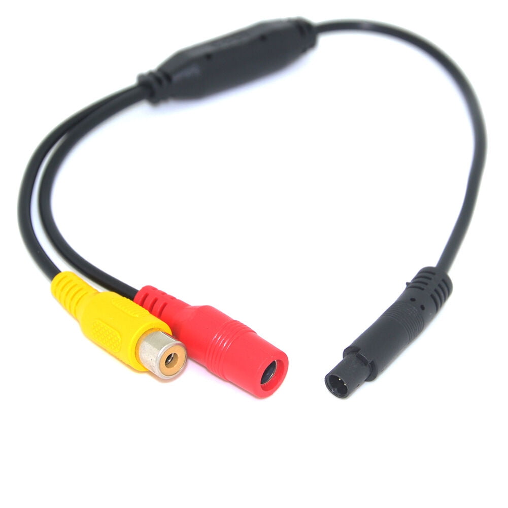 Car Video Cable RCA-4PIN For Car Rear View Backup Camera Connect Car ...