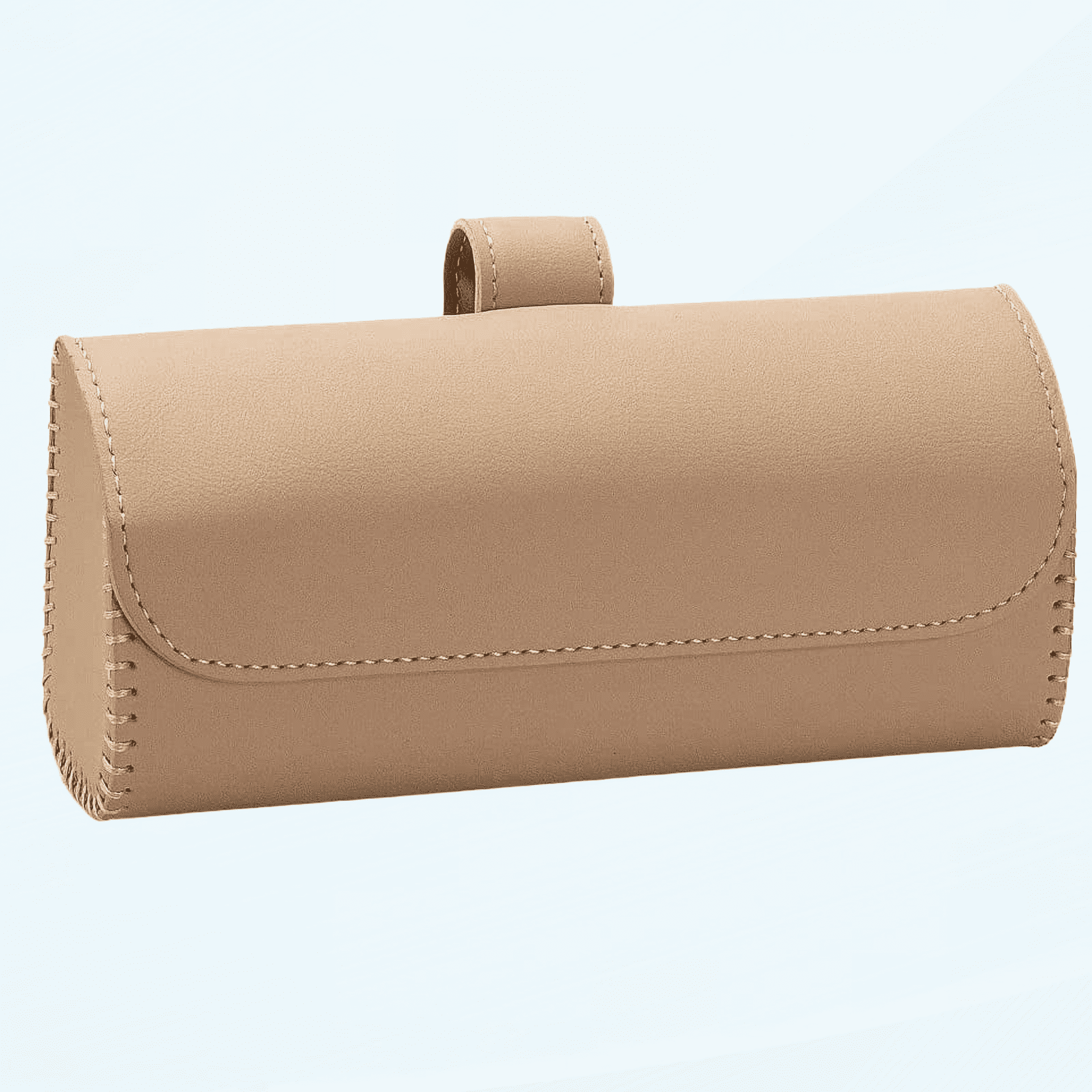 Car Visor Sunglasses Case, Leather Glasses Clip Holder for Sun Visor ...