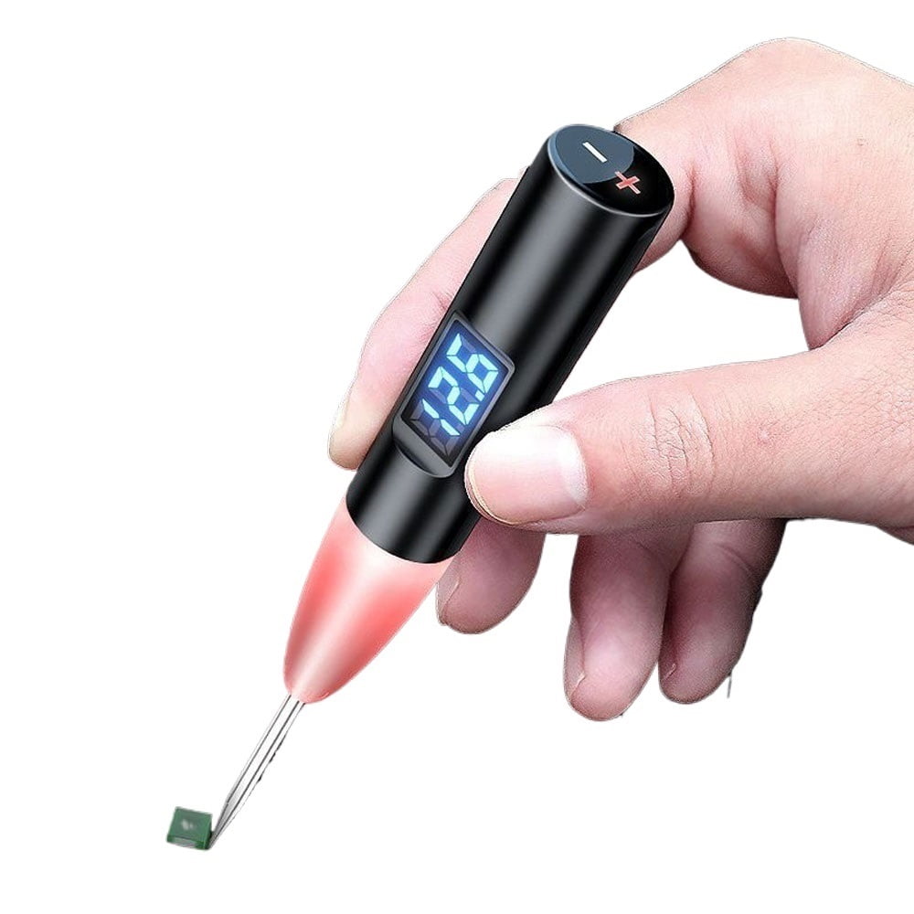 Car Voltage Line Tester LED Digital Display Electrical Line Pen Circuit ...