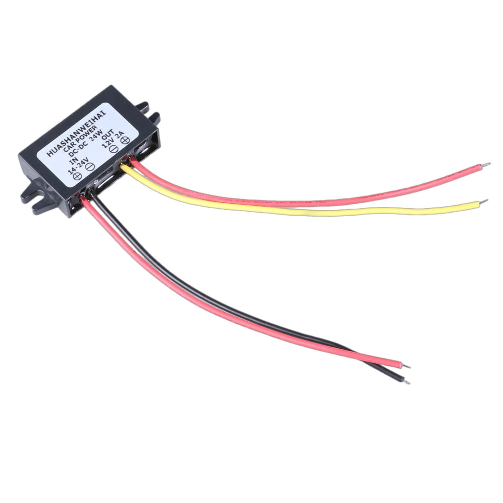 Car Voltages Regulator 14v-24V to 12V Converters Step Down Power ...