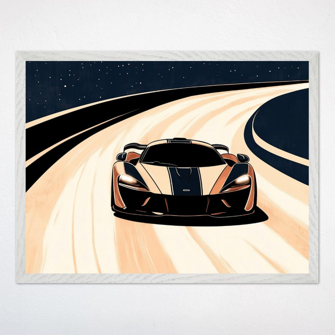 Car Wall Art, Modern Race Car, Boys Room Decor, Sports Car Poster For ...
