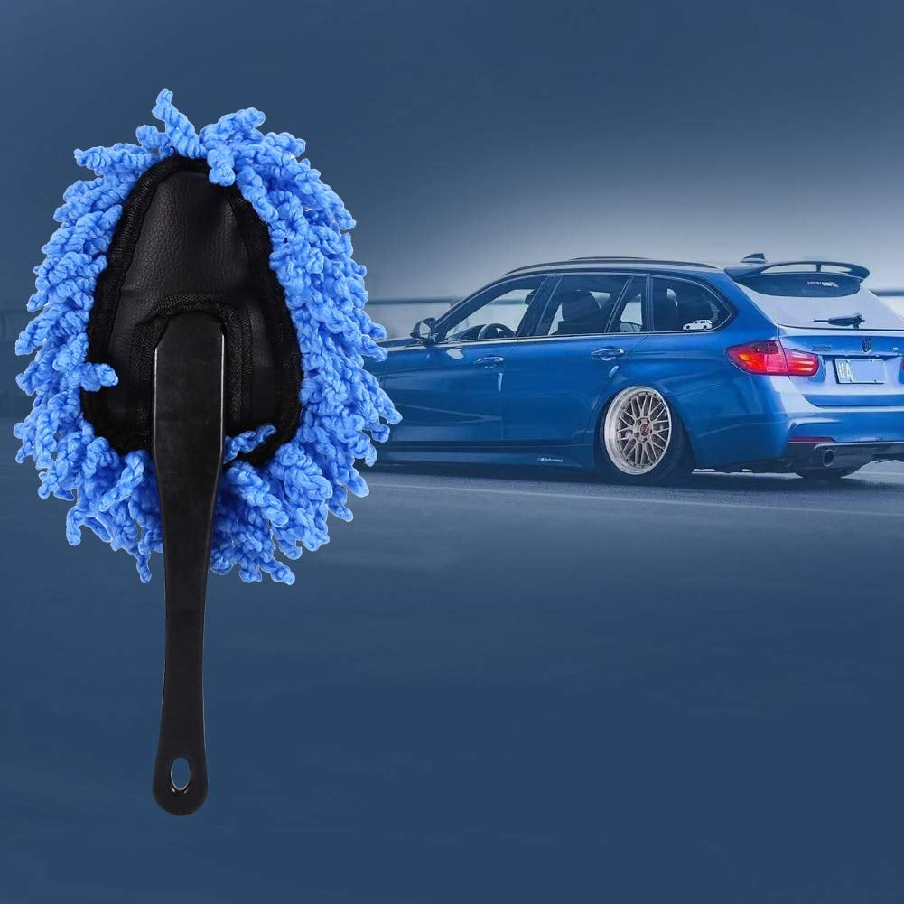 Car Wash Cleaning Brush, Extendable Handle Car Dust Brush Scratch, Car ...