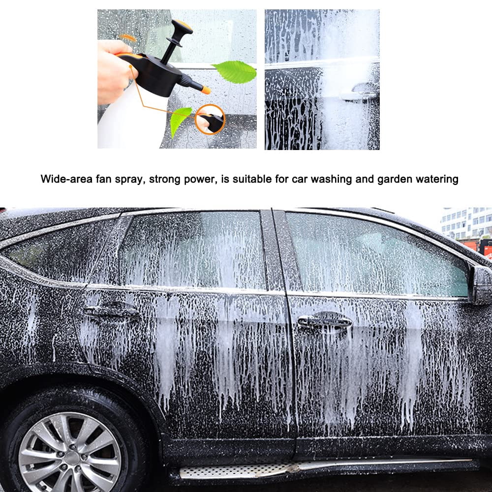 Car Wash Foam Hand Sprayer, Hand Pressure Automotive Household Cleaner ...