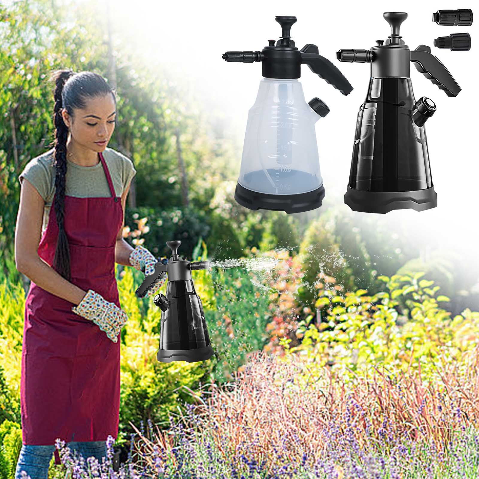 Car Wash Foam Sprayer 2.3L Manual Pneumatic Pressure Sprayer for Auto ...