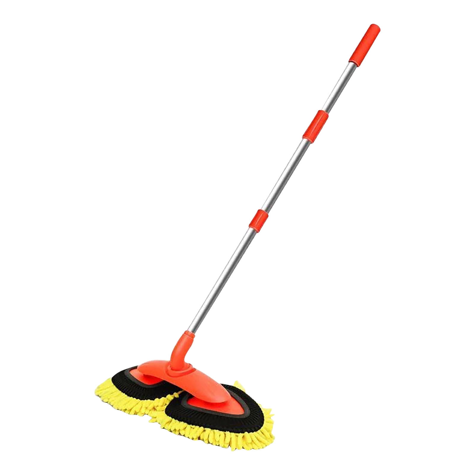 Car Wash Mop, Extendable Telescopic Car Cleaning Brush with 360 ...