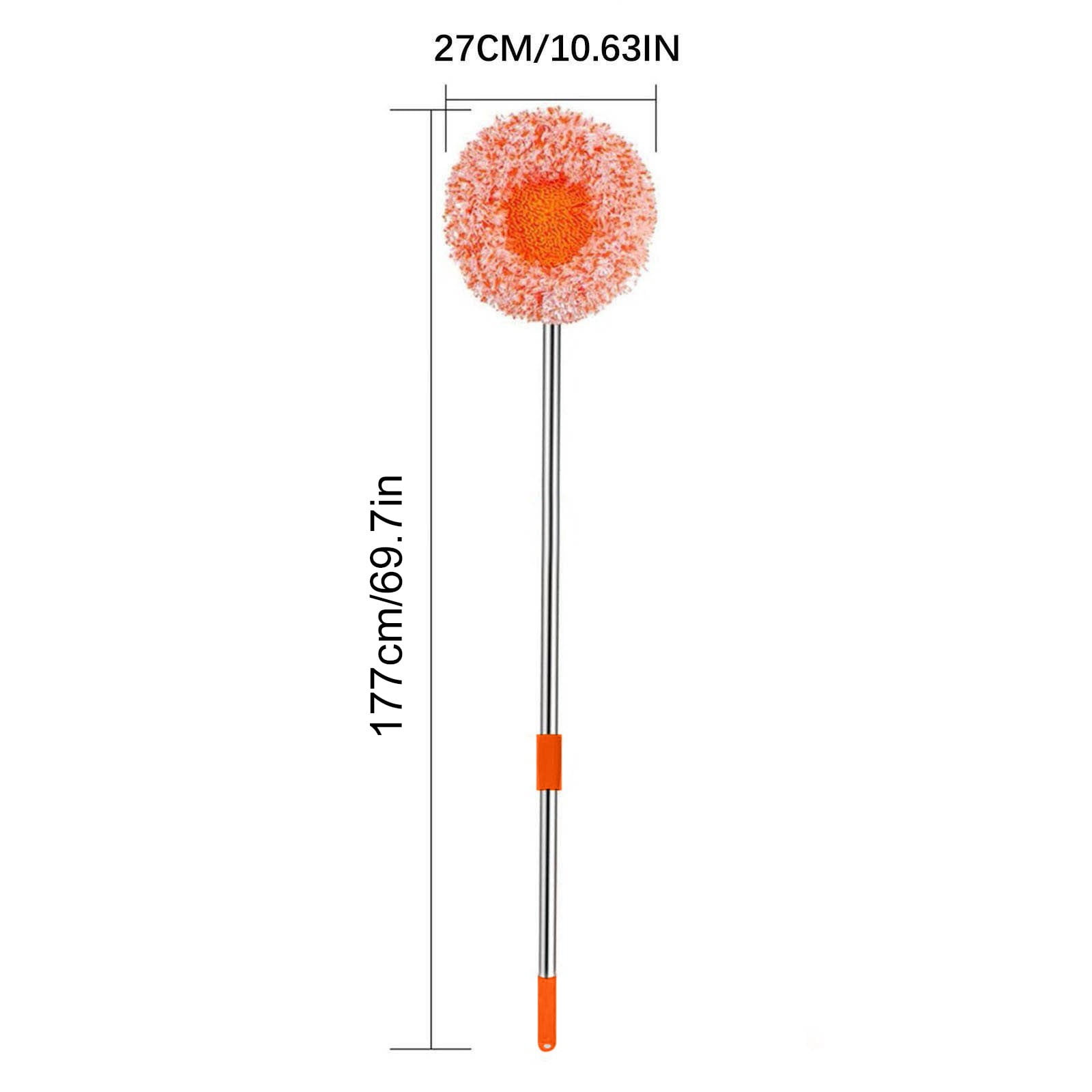 Car Wash Mop, Wall Wash Mop, Circular Ceiling Cleaning Mop with Super ...