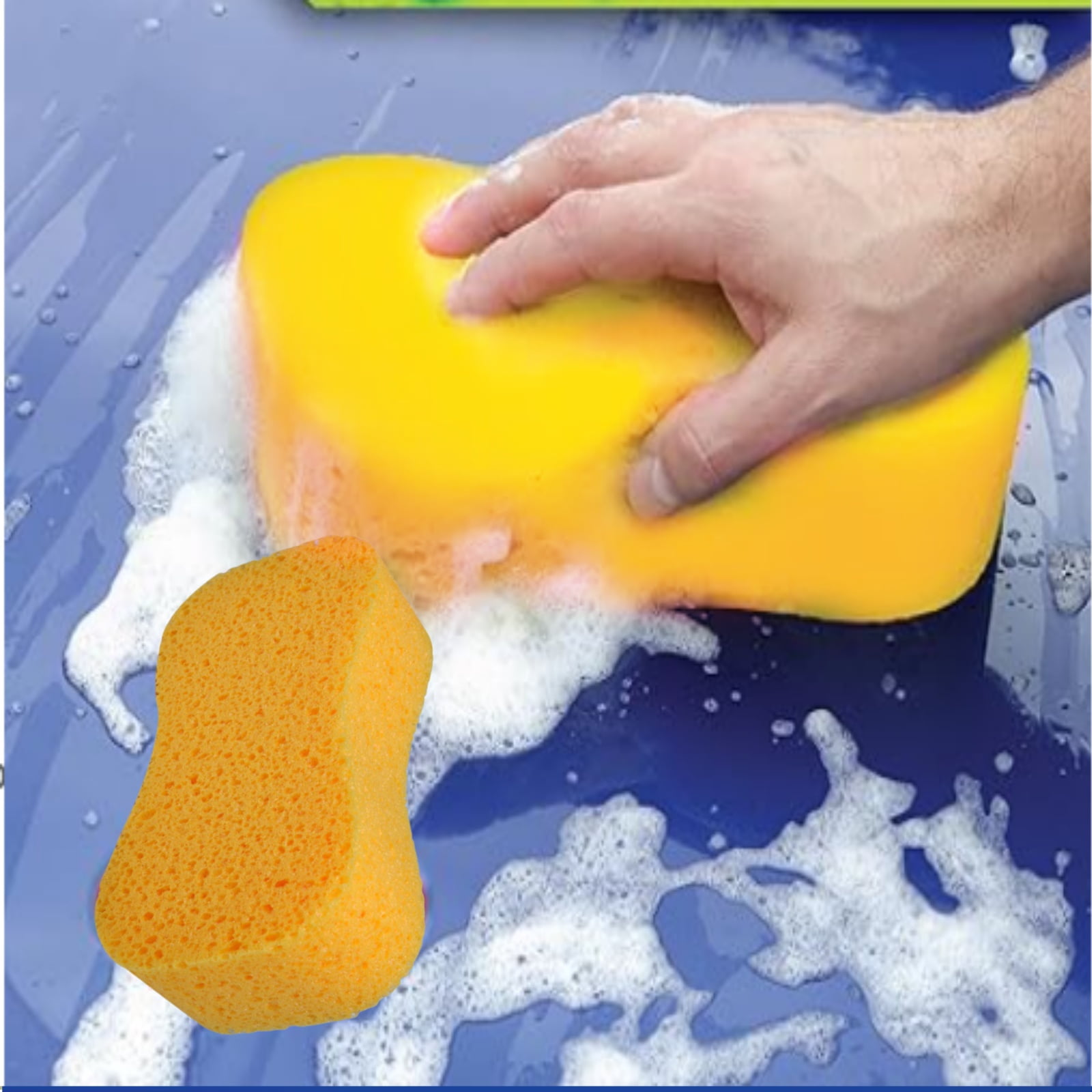 Car Wash Sponge, Car Cleaning Large Sponges, All Purpose Sponges for ...
