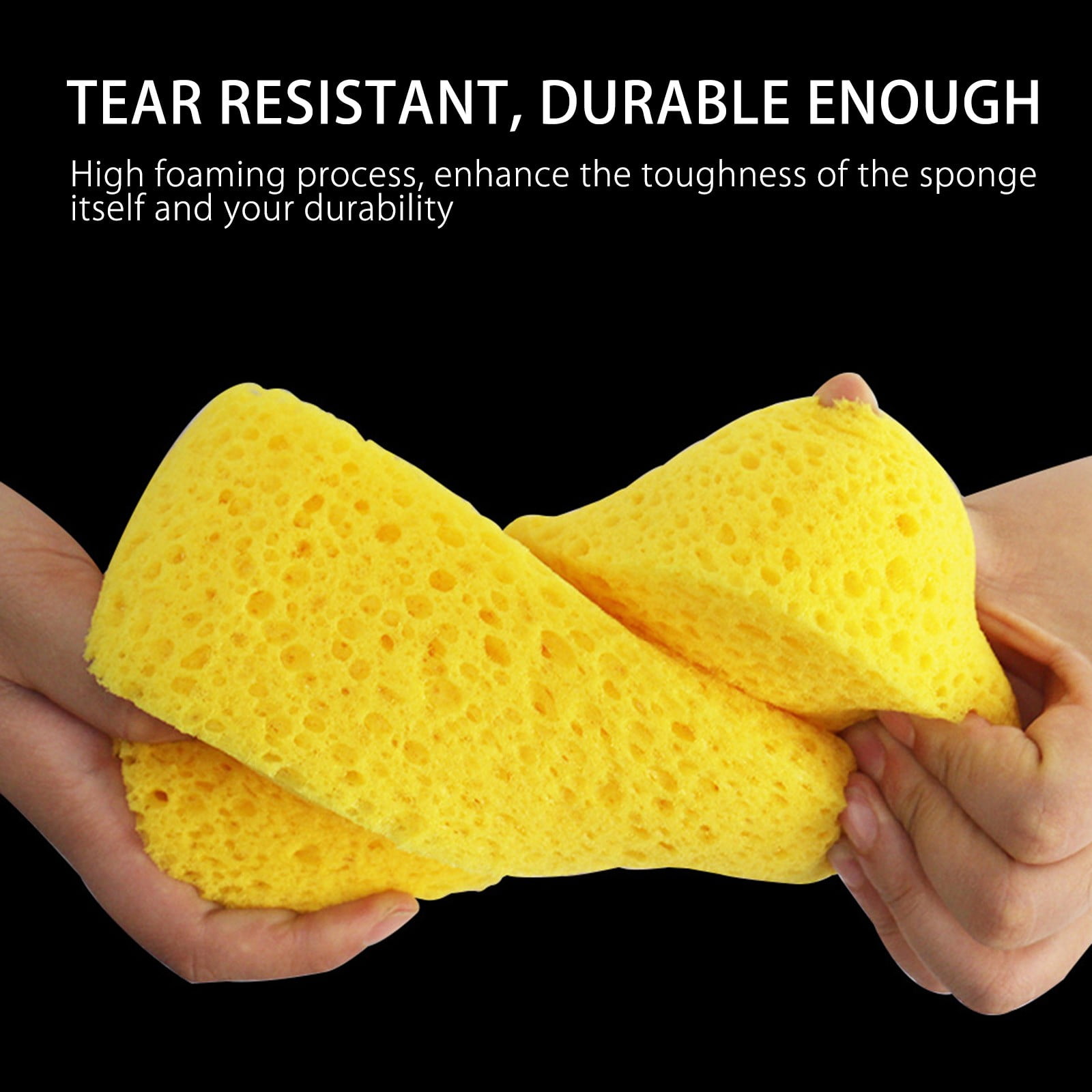 Car Wash Sponge, Car Cleaning Large Sponges, All Purpose Sponges for ...