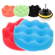3" Buffing Pad Kit, 4 Buff Polishing Pads, Polisher Backing Plate ...