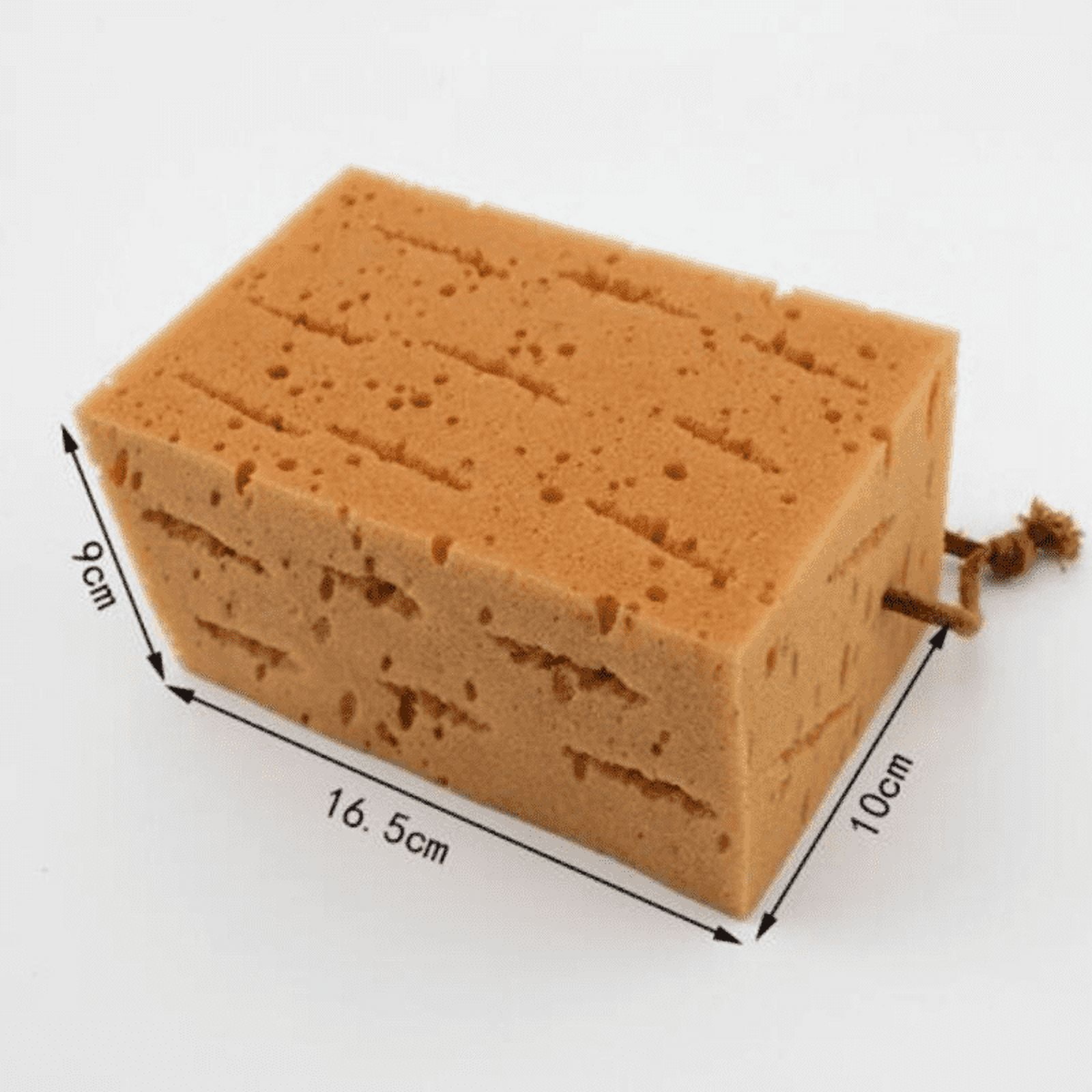 Car Wash Sponge Large Cross Cut Soft Foam Grid Super Absorbent Sponge ...