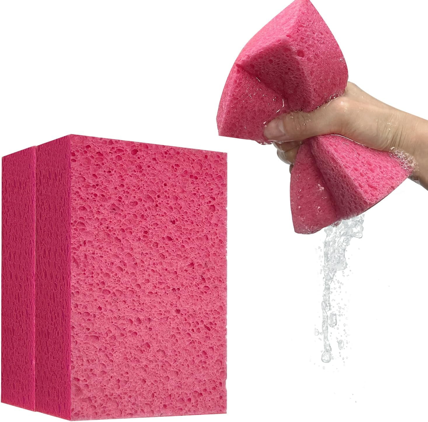 Car Wash Sponges, 3 Pack Extra Thick Large Cleaning Sponge Multi ...