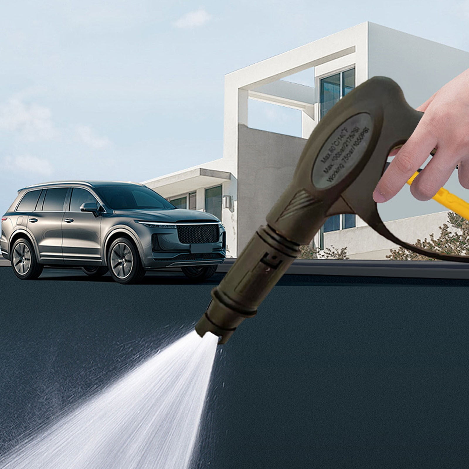 Car Wash Spray Gun under $5! Kadlawus Car Washing Machine Spray Gun ...