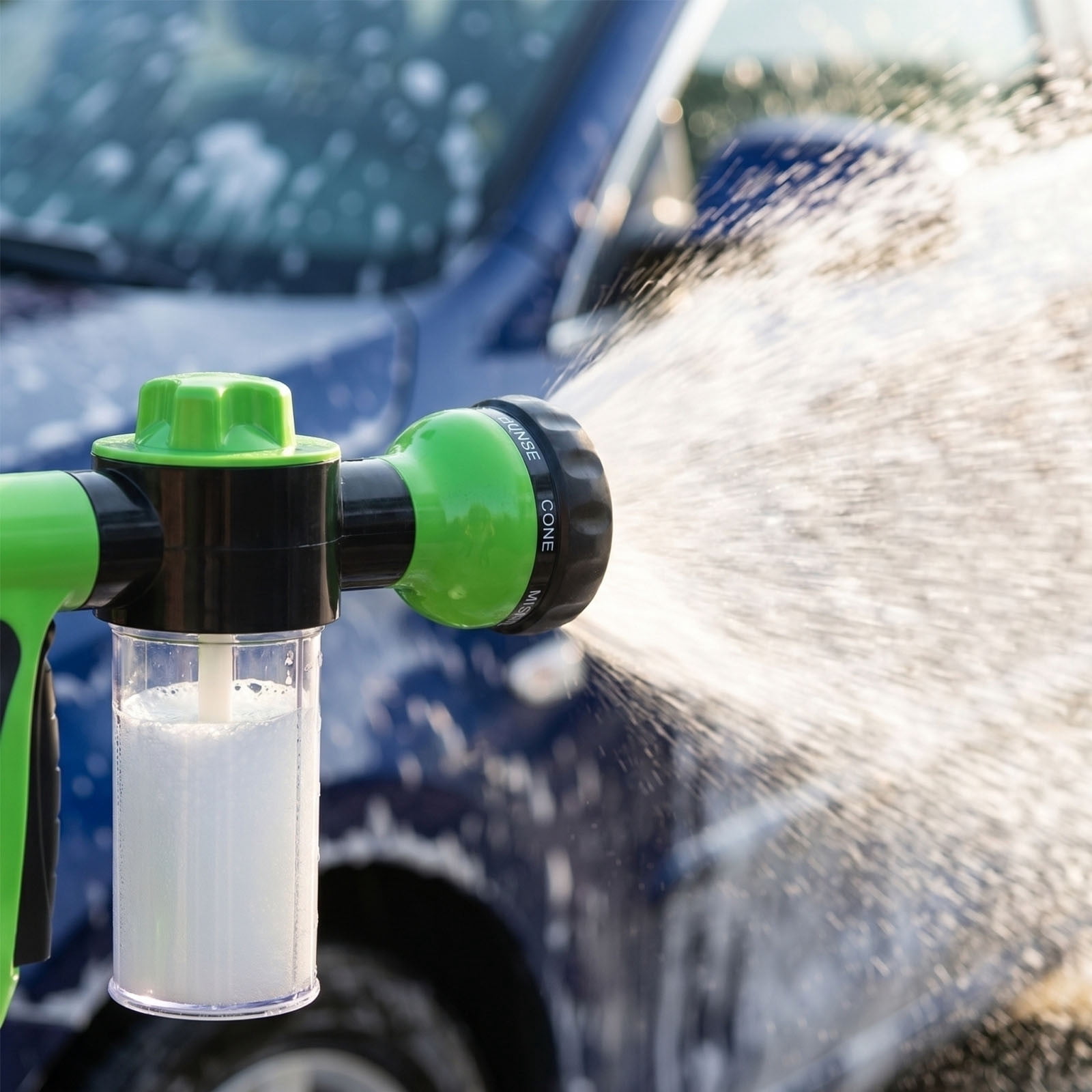 Car Wash Spray Gun Foam Cannon 8 Pattern High Pressure Washer Nozzle ...
