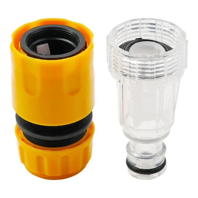 Car Washer Adapter Pressure Washer Water Connector Filter Set Hose Pipe ...
