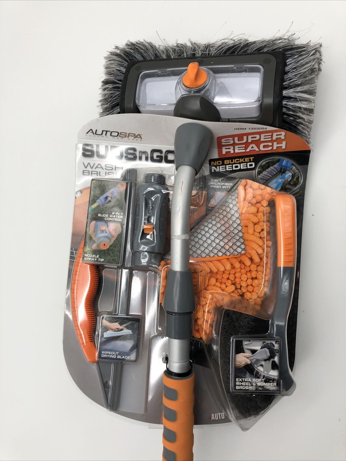 Car Washing Kit 4-piece Set 3' Flow-Thru Pole New Automotive Care ...