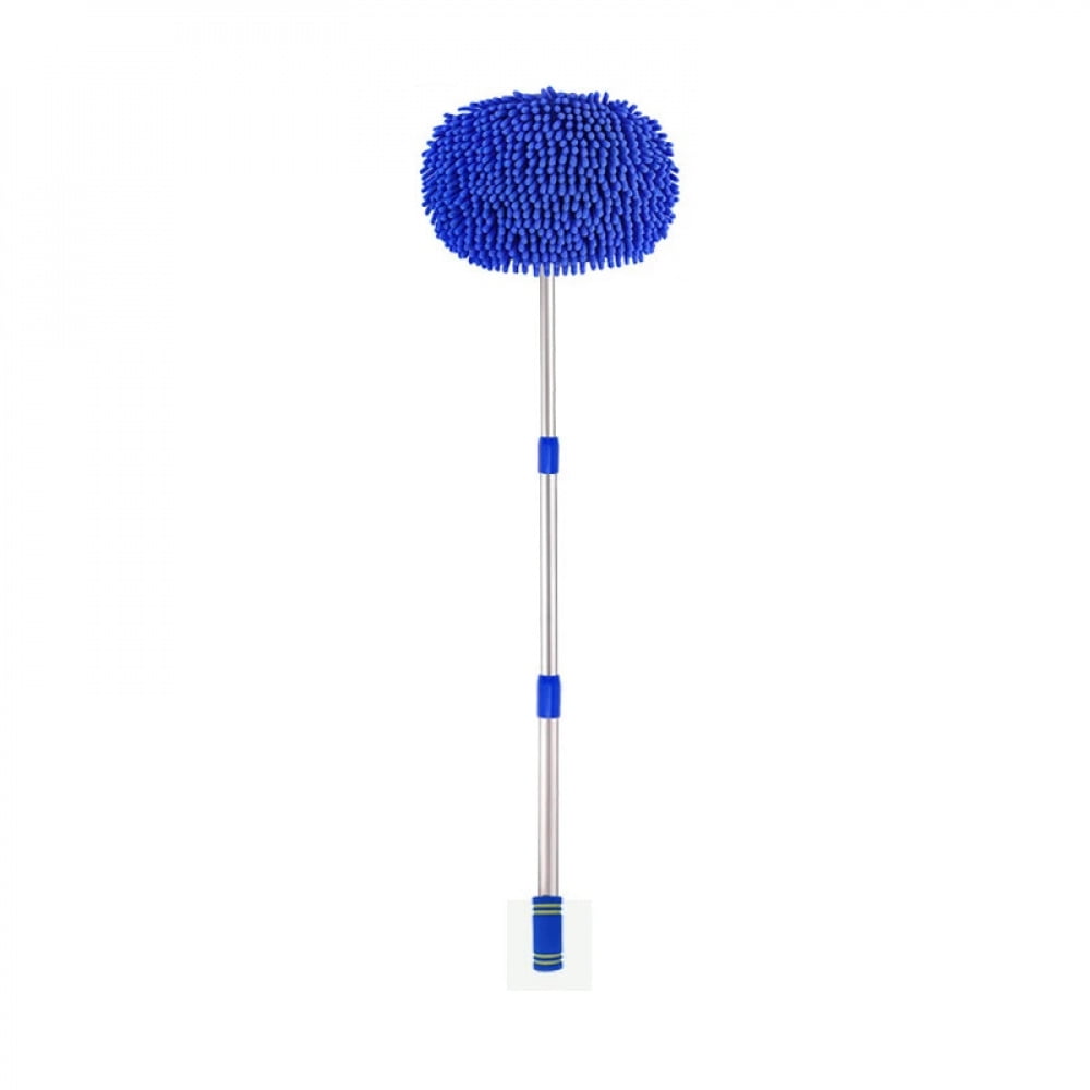 Car Washing Mop Cleaning Brush Telescopic Long Handle Cleaning Mop ...