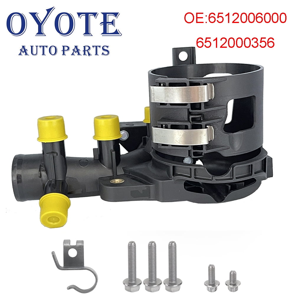 Car Water Outlet Fuel Filter Housing, For Benz C Class 6512006000 ...