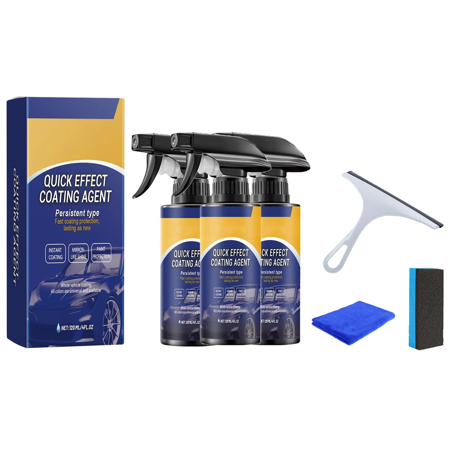 Car Wax Spray Car Polish Spray Auto Paint Sealant Car Shine Spray Car ...
